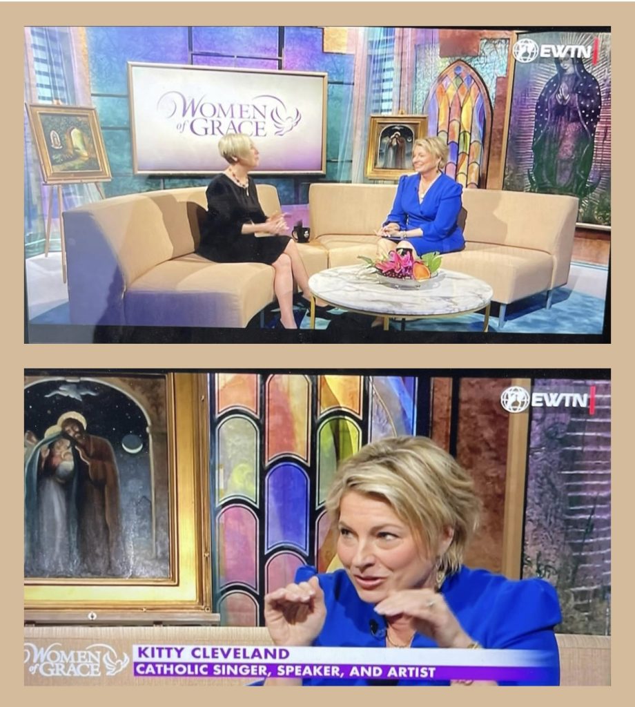 Kitty (and the Morning Glories) on EWTN! – Kitty Cleveland